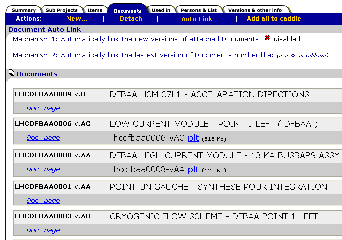 EDMS Plotting and Folder Facilities